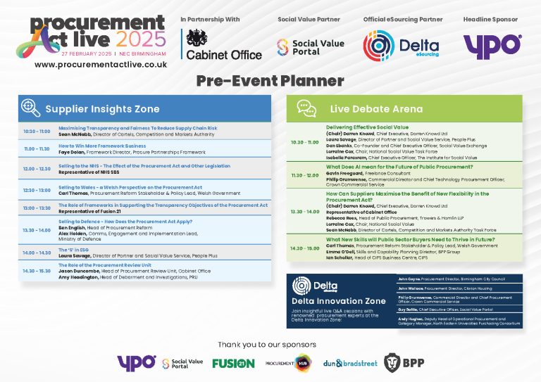 Procurement Act Live 2025 - Procurement Act Live 2025
