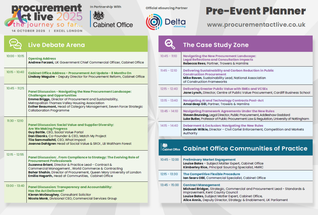 Procurement Act Live 2025 - Procurement Act Live 2025